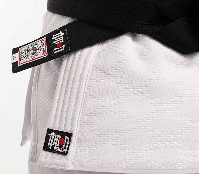 IJF Approved Judo Gi - Red label approved by IJF – Dojo Mats