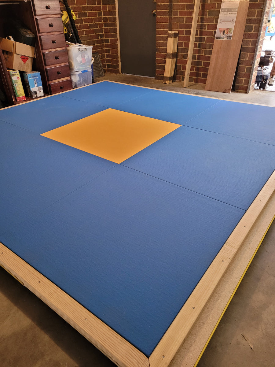 Yellow Judo 1m x 1m Tatami Mats – Dojo Mats